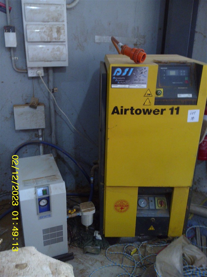 Kaeser Compressor Airtower 11 Auction (0018-5056225) | Grays Australia