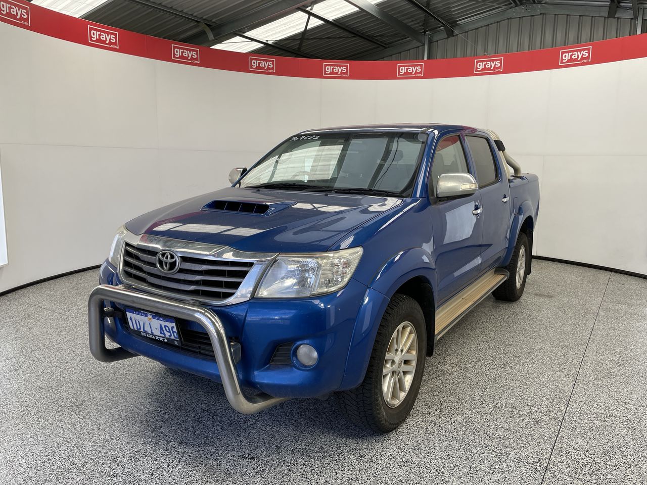 Toyota Hilux 4X4 SR5 KUN26R Turbo Diesel Automatic Dual Cab Auction ...