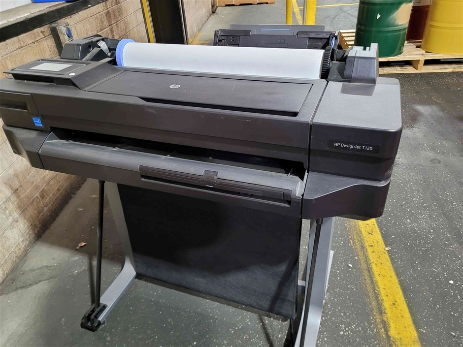 2017 Design Jet T120 on stand Auction (0011-3028903) | Grays Australia