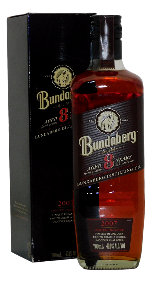 Bundaberg Rum 8 Yr Old 1st Release 2007 (1x 700mL), QLD Auction (0028-10729854) | Grays Australia
