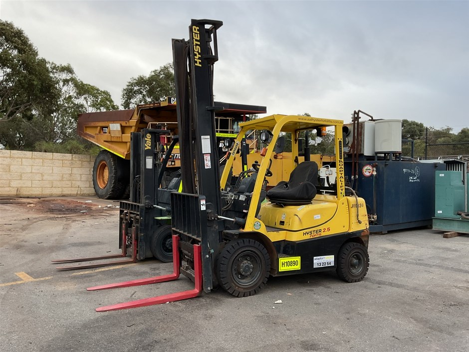 Hyster Fortis 2.5 Counterbalance Forklift Auction (0007-9050657) | Grays Australia