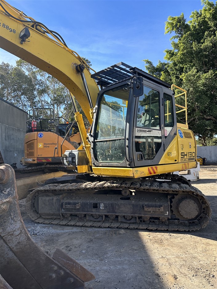 2013 SUMITOMO SH130-5 13T Excavator Auction (0002-5056322) | Grays ...