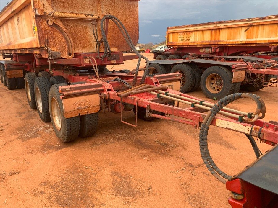 2012 General Transport Equipment GTE D3 Triaxle Dolly Trailer Auction ...