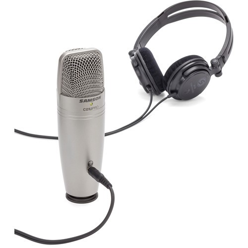 Samson (SAC01UPROHD) C01U Pro USB Studio Microphone Recording Pack ...