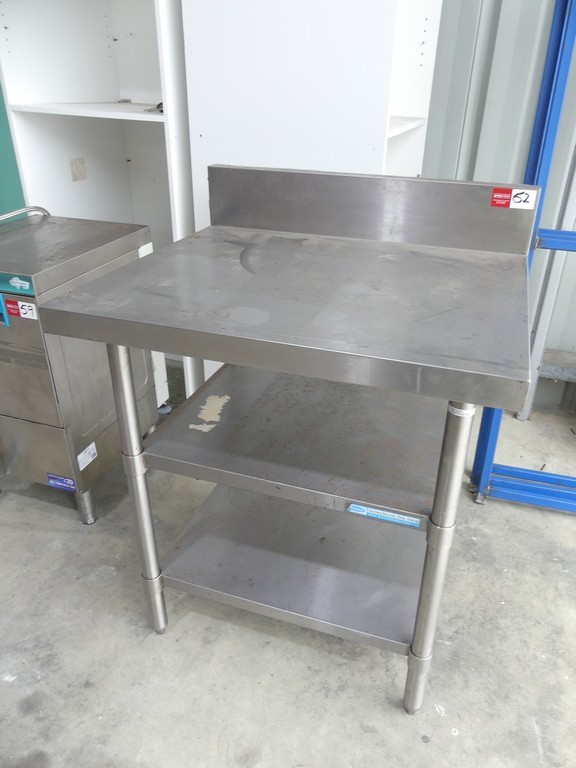 Commercial Kitchen Preparation Bench Auction (0062-5056277) | Grays ...