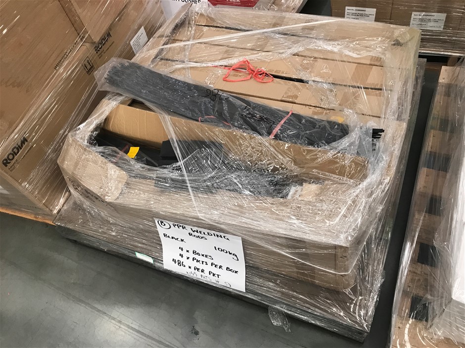 1x Pallet of PPR Welding Rods Auction (0762-3029060) | Grays Australia