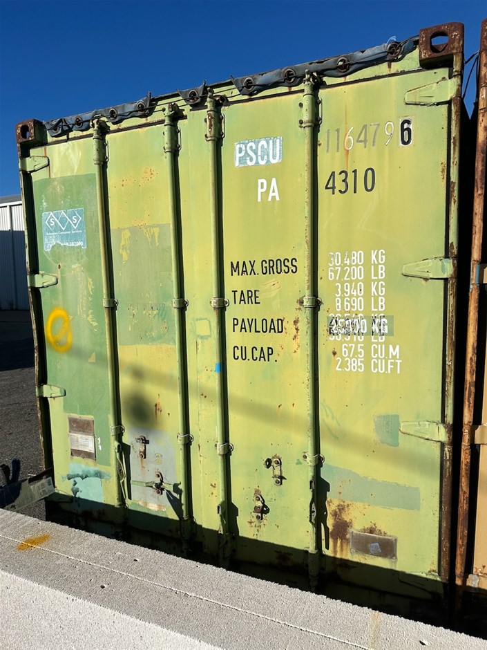 Evermaster 12,000x 2400x2600mm Shipping Container Auction (0005-3029109 ...