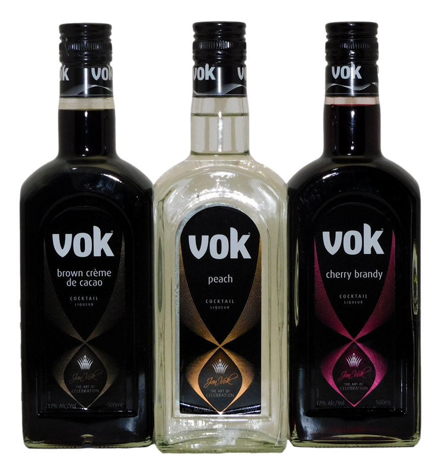 Pack Of Assorted Vok Liqueur (3x 500mL) Aus Auction (0049-10729069 ...