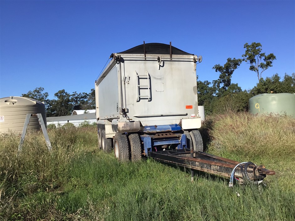 1995 Shephard Tipper Dog Trailer Auction (0005-7052024) | Grays Australia