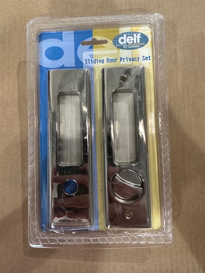 Delf Sliding Door Privacy Set Square Auction (0031-3028965) | Grays ...