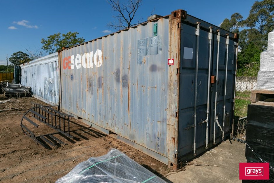 20" Shipping Container Auction (0011-5056642) | Grays Australia