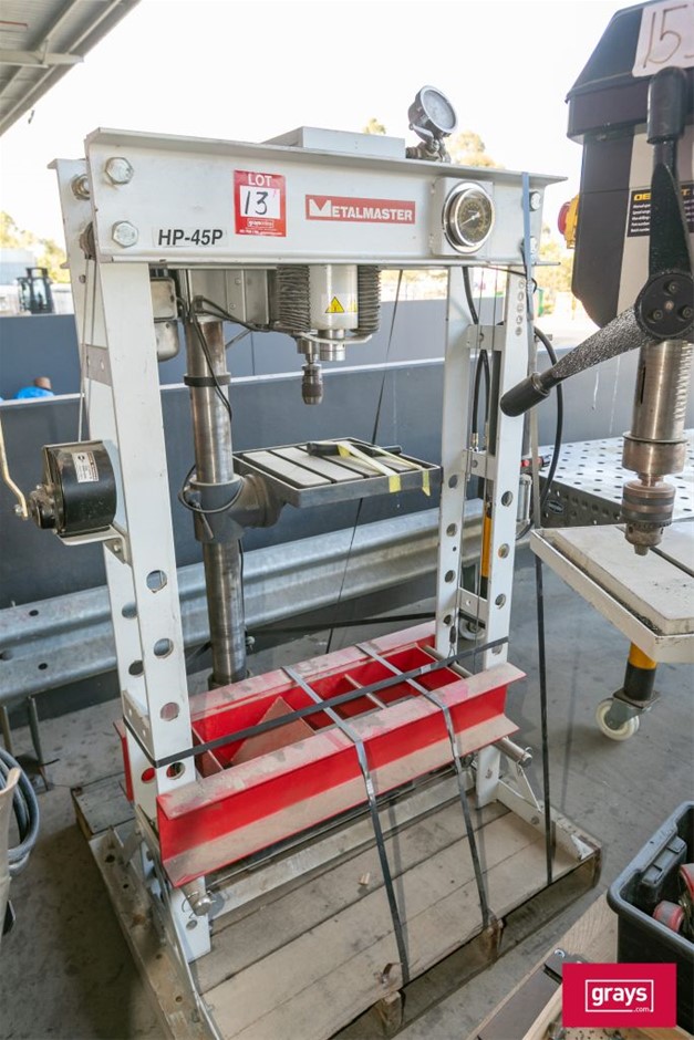 2019 METALMASTER HP-45P Press Auction (0013-5056461) | Grays Australia