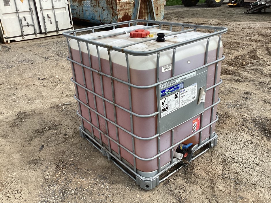 1,000 Litres Unused Mobil UNIVIS N68 Hydraulic Oil Auction (0008 ...