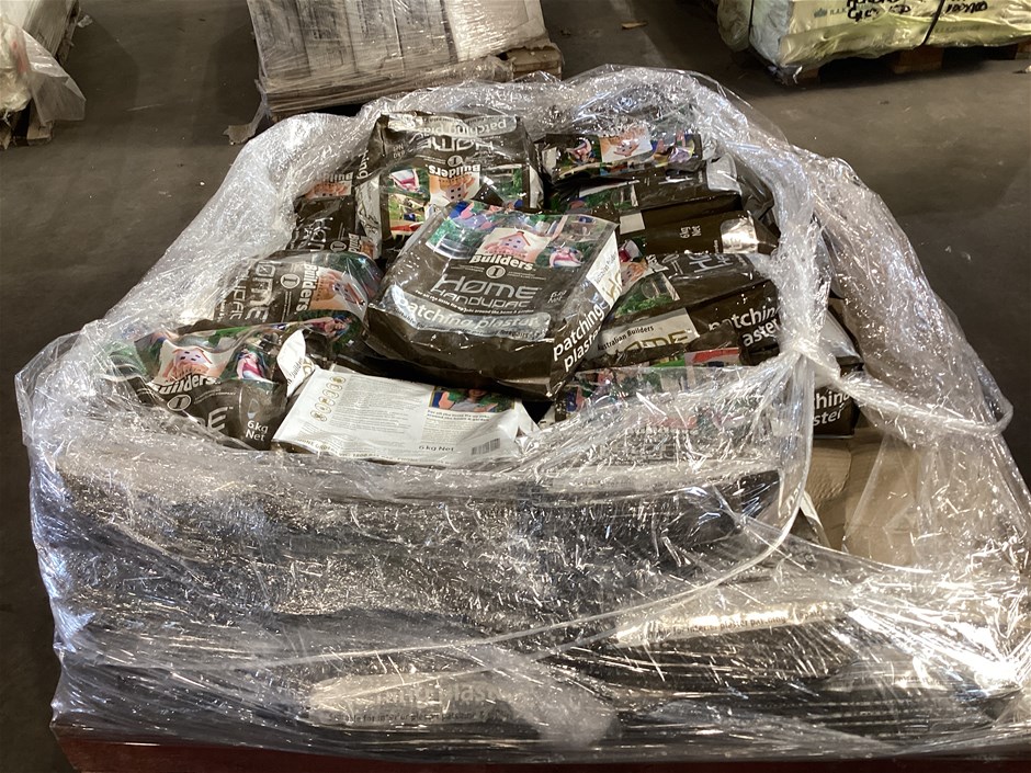 Australian Builders Home Handypac Patching Plaster, Part Pallet Of ...