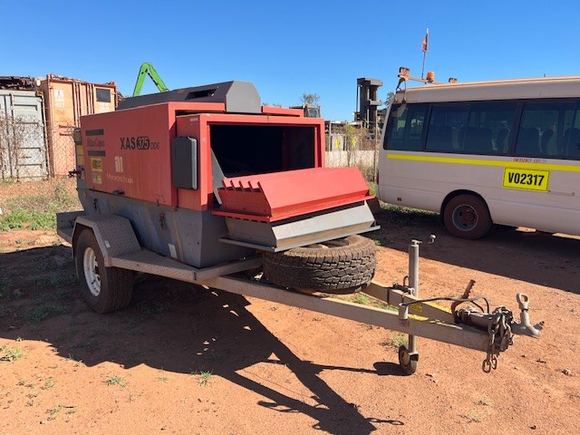 Classic Trailers Open Chassis TR1 Trailer Mounted Generator Auction ...
