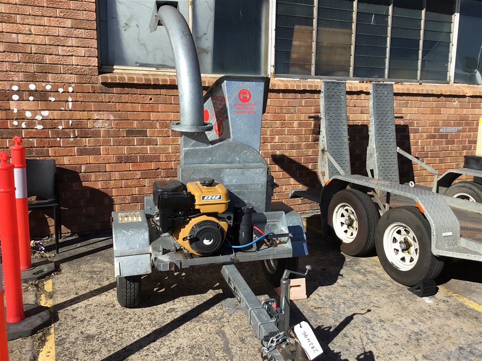 2018 Arron MPS CHP30514 Single Wood Chipper Trailer Auction (0021 ...