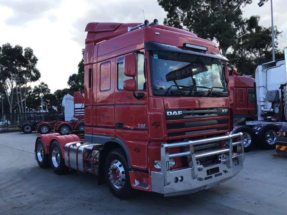 2018 DAF XF105 6 x 4 Prime Mover Truck Auction (0004-3029189) | Grays ...