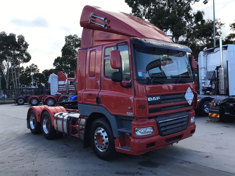 2016 DAF CF85 6 x 4 Prime Mover Truck Auction (0007-3029189) | Grays ...