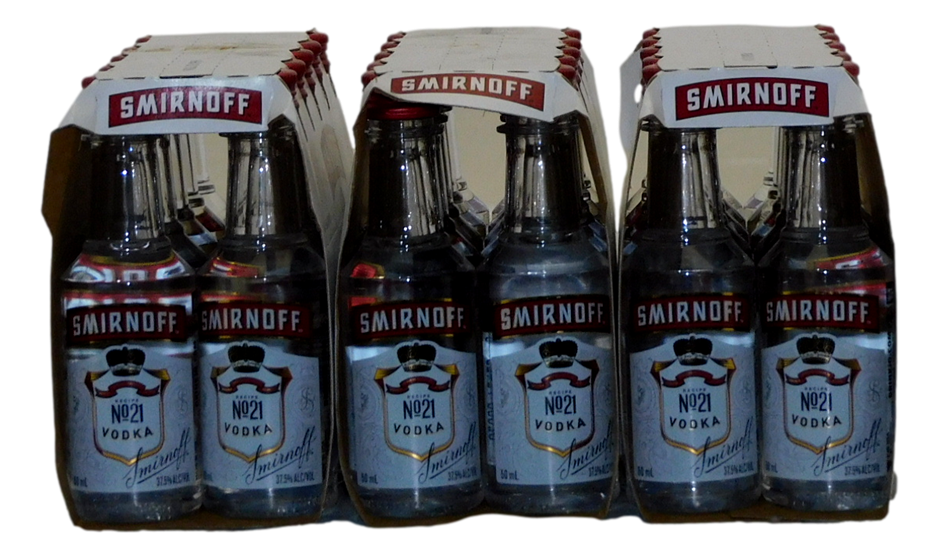 Smirnoff Red Miniatures (3x10x 50mL) UK. Auction (0069-10729075 ...
