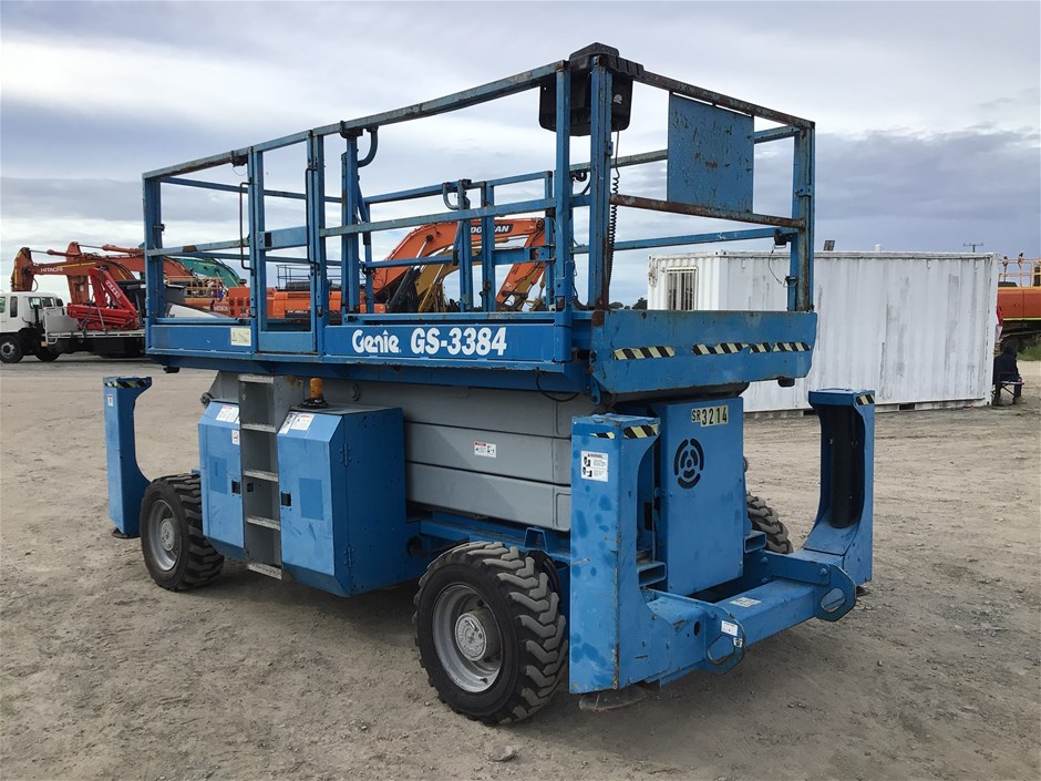2008 Genie GS3384 Scissor Lift Auction (0020-7051605) | Grays Australia