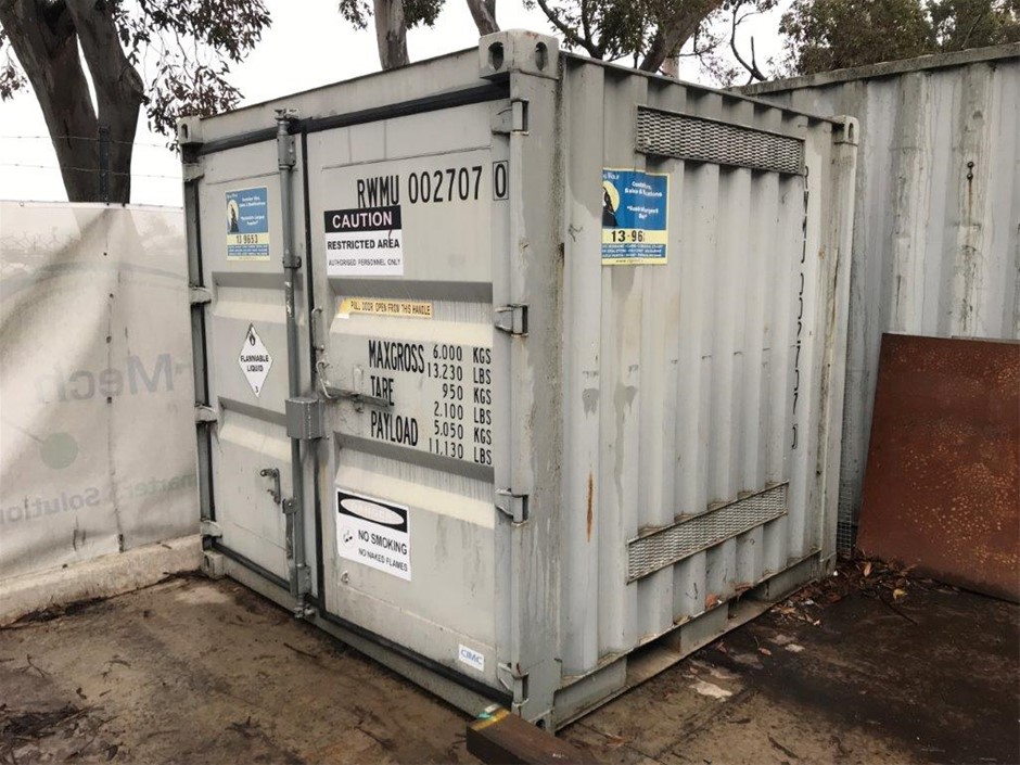 1x 7 Foot 9inch Container Auction (0031-3029273) | Grays Australia