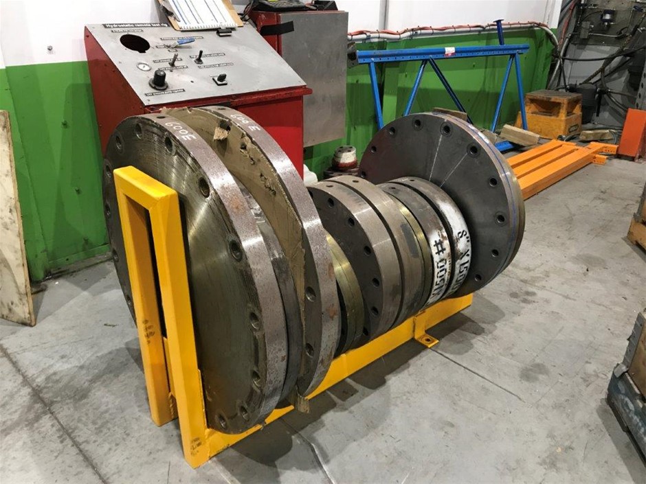 20x Steel Fabricated Test Flanges Auction (0089-3029273) | Grays Australia