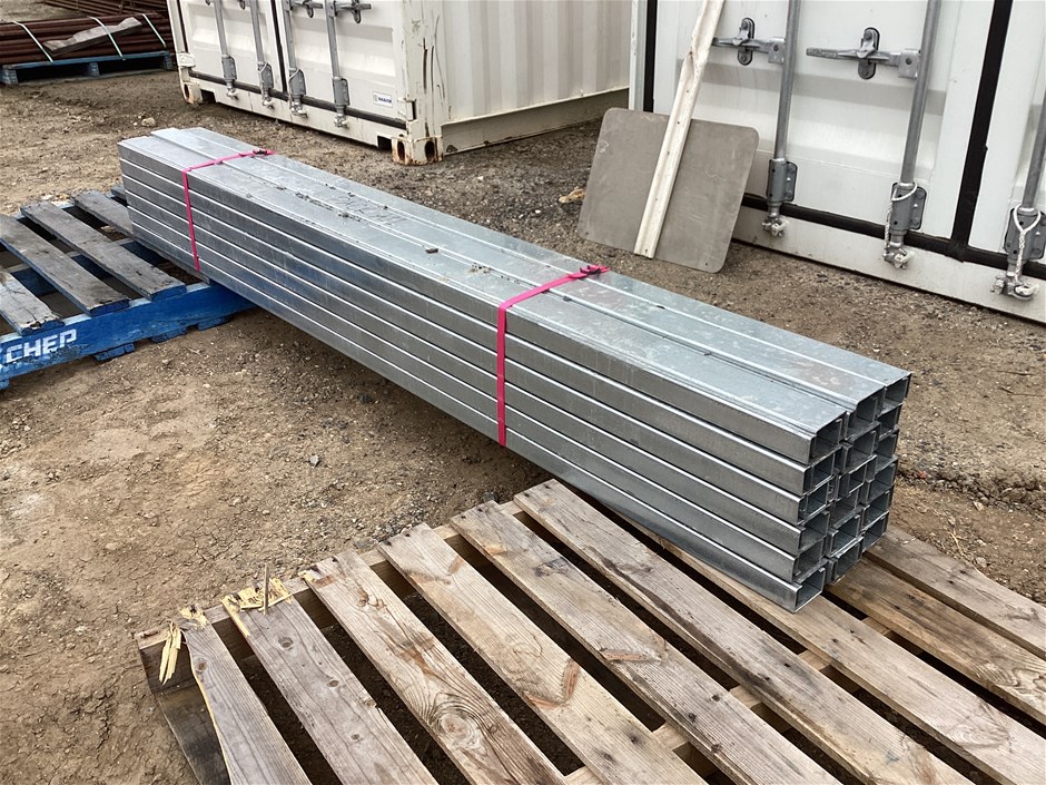 36pc Galvanised C-Channel Auction (0012-7051621) | Grays Australia