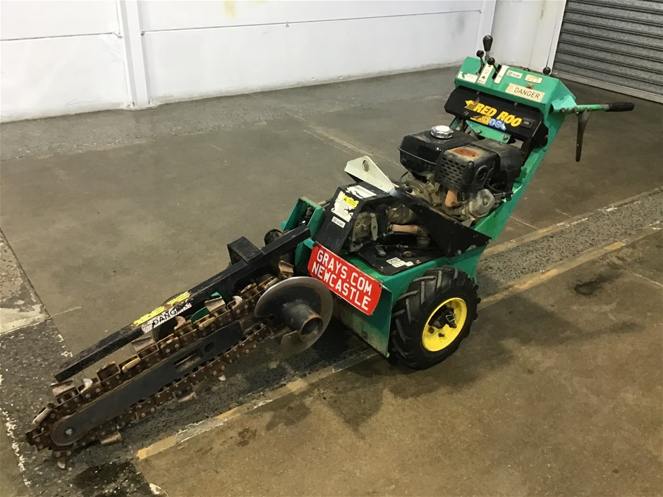 Red Roo 912 Self Propelled Trencher Auction (0033-5056690) | Grays ...