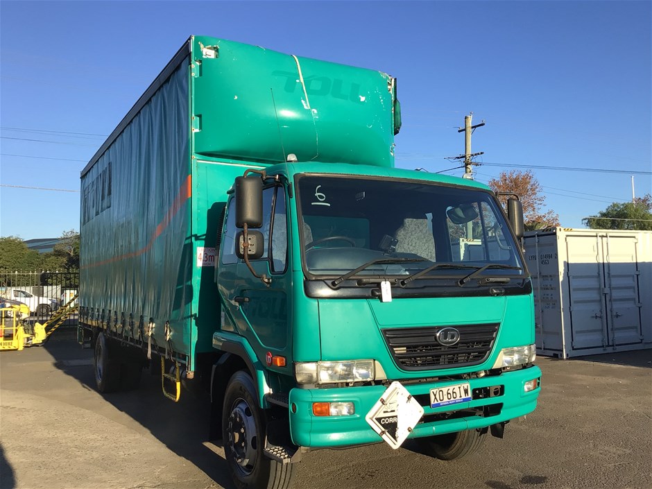 2010 UD PKC37A 4 x 2 Curtainsider Rigid Truck Auction (0001-5056637 ...