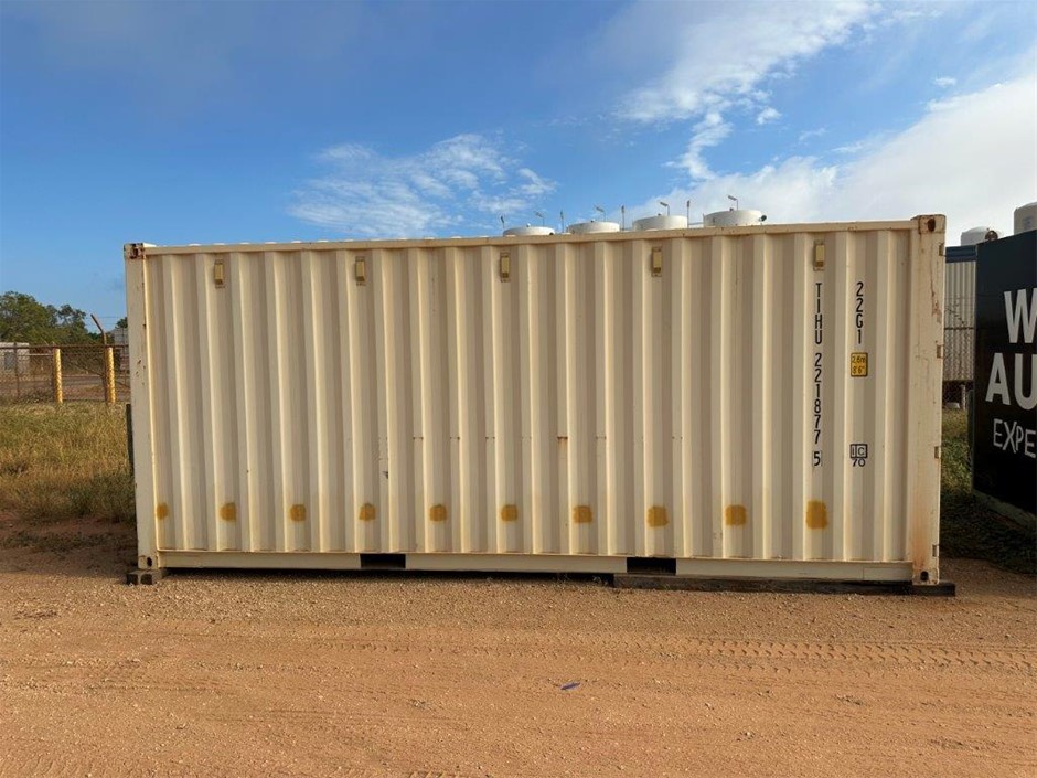 20Ft Container (Half Full of Cement) Auction (0008-9051090) | Grays ...