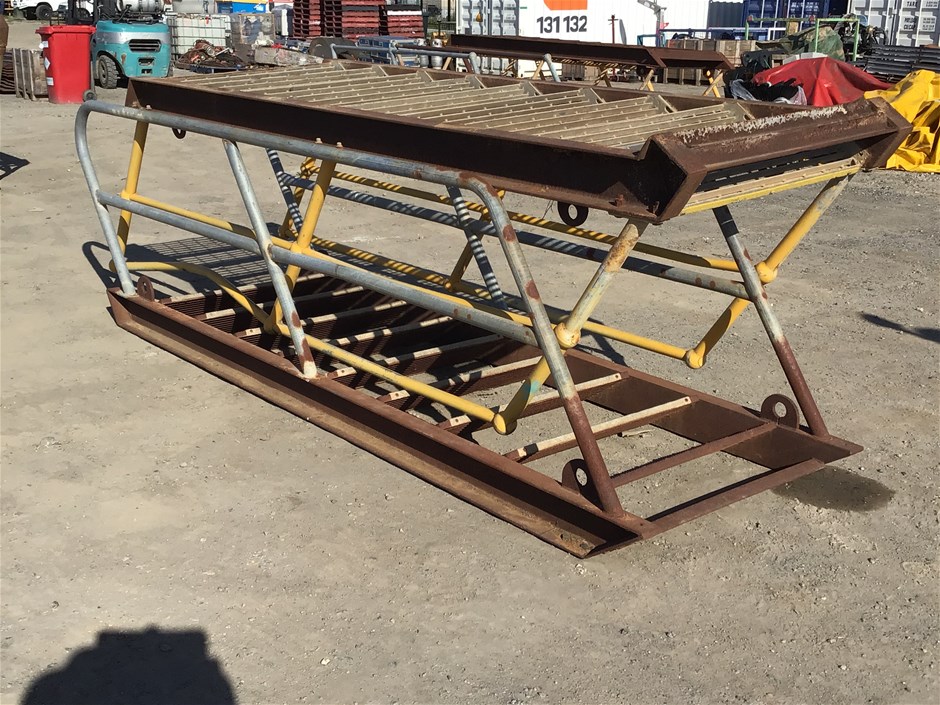 Qty 2 Fabricated Steel Step Sections Auction (0032-7052279) | Grays ...