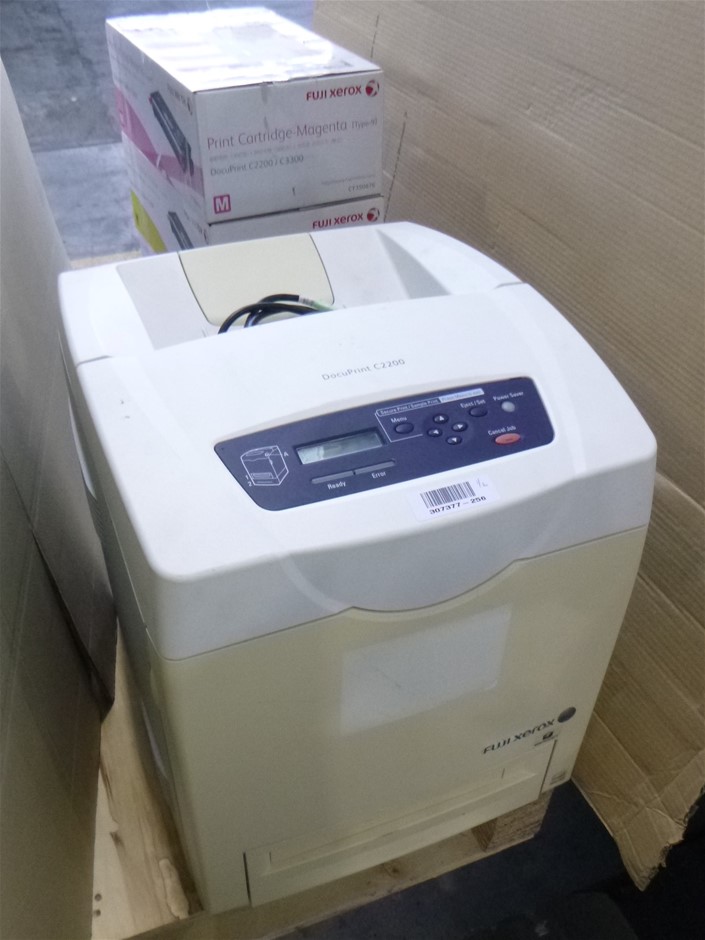 Fuji Xerox DocuPrint C2200 Colour Laser Printer Auction (0049-5056683 ...