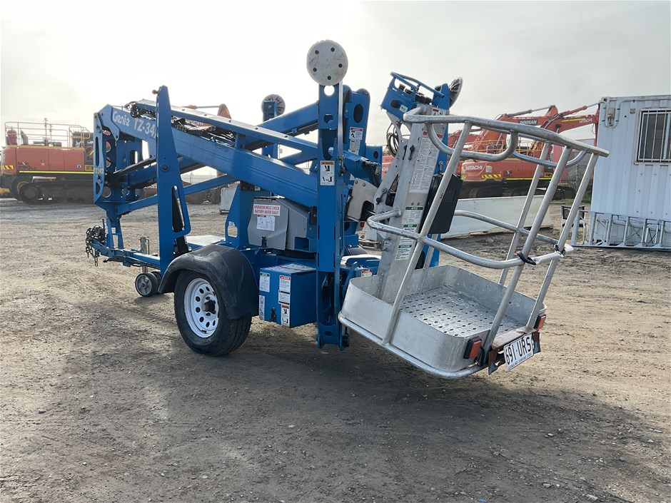 2016 Genie TZ-34 Knuckle Boom Lift Auction (0001-7051876) | Grays Australia