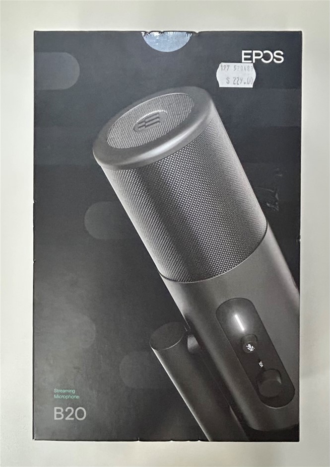 EPOS Streaming Microphone B20 Auction (0030-2559115) | Grays Australia