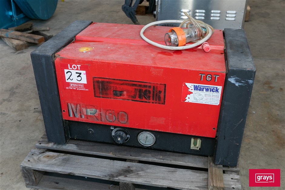 Warwick MR160 Electric Pressure Washer Auction (0023-5056559) | Grays ...