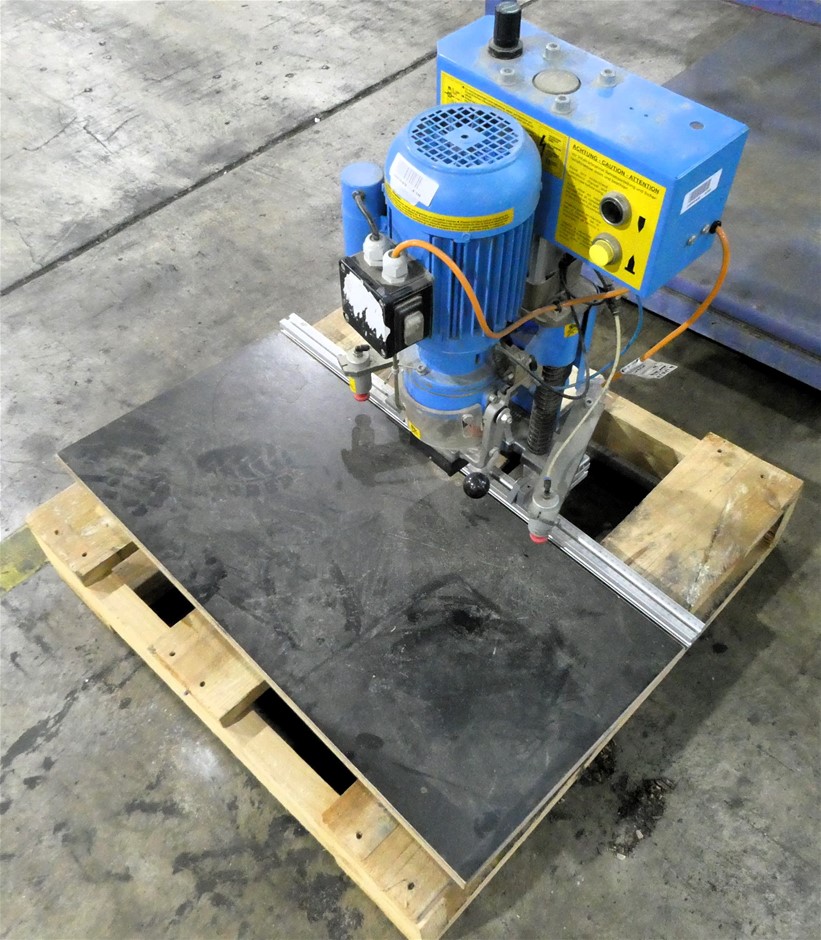 2009 Hersteller BLUE MAX Mini PM Multi head Boring Hinge Drill Auction ...