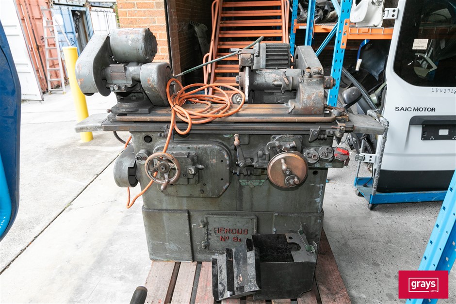 Hercus 9A Cylindrical Grinder Auction (0607-5056695) | Grays Australia