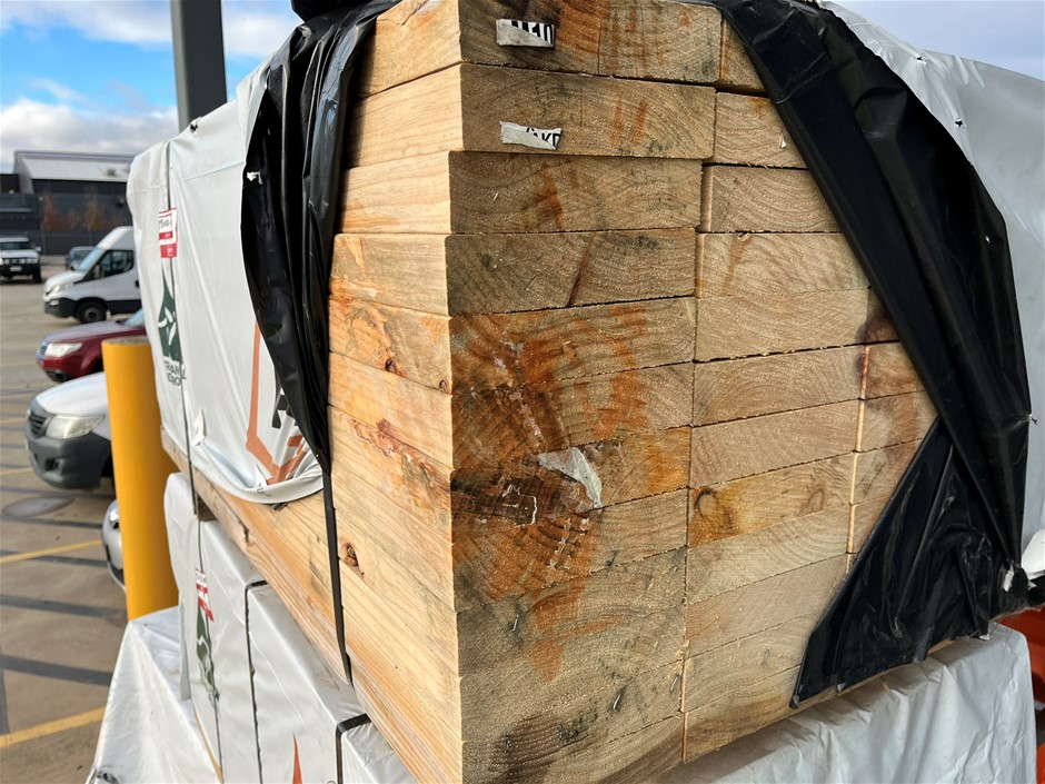 190 x 45 x 1200mm Pack Of Kin Dried Pine Timber Auction (0014-8018747 ...