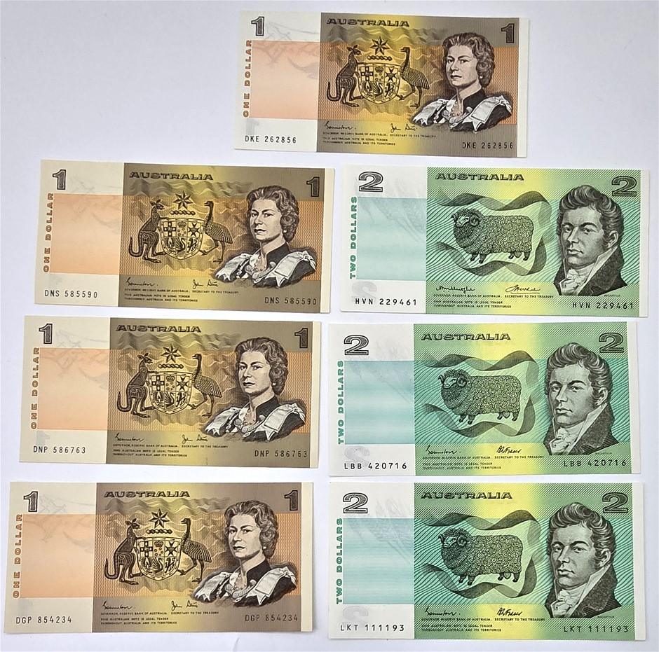 COLLECTION OF VARIOUS AUSTRALIAN BANKNOTES Auction (0013-2560137 ...