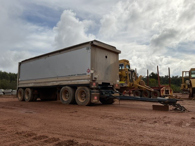 Muscat MT 4 Axle Tipper Trailer Auction (0048-9050928) | Grays Australia