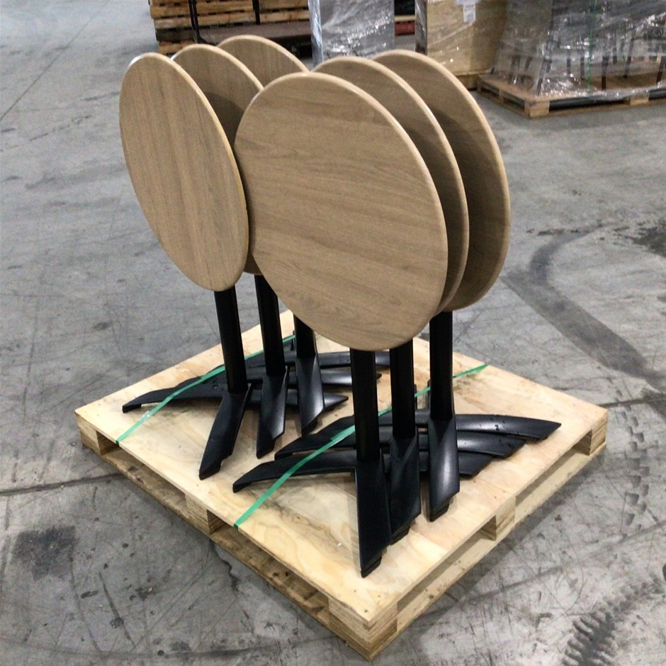 6 x Cafe Style Tables Auction (0014-3029455) | Grays Australia