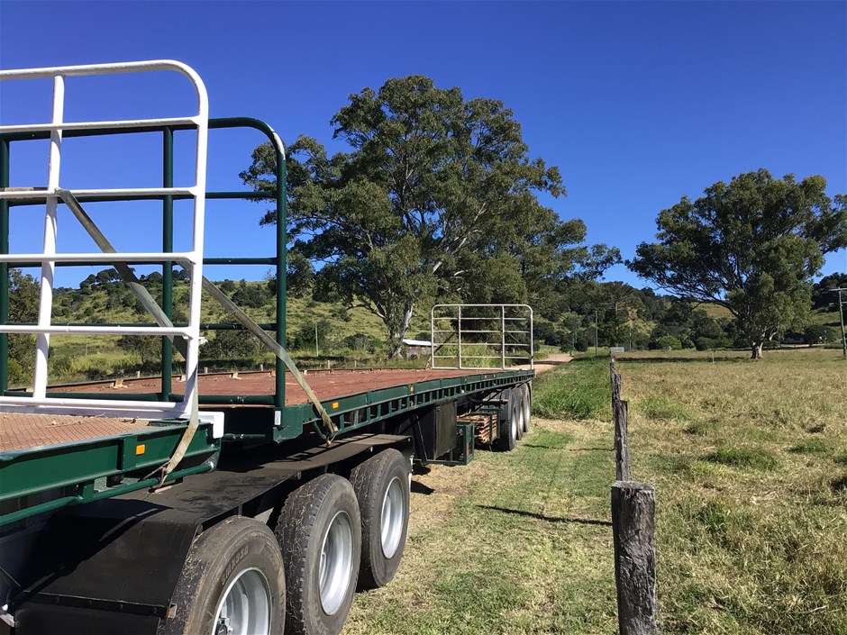 1982 Freighter 45ft Flat Top Tag Trailer Auction (0006-7051928) | Grays ...