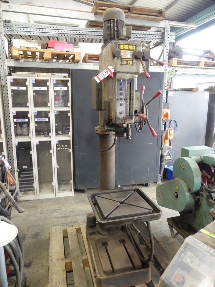 Ibarmia 35 CA Industrial Column Drill Auction (0403-5056583) | Grays ...