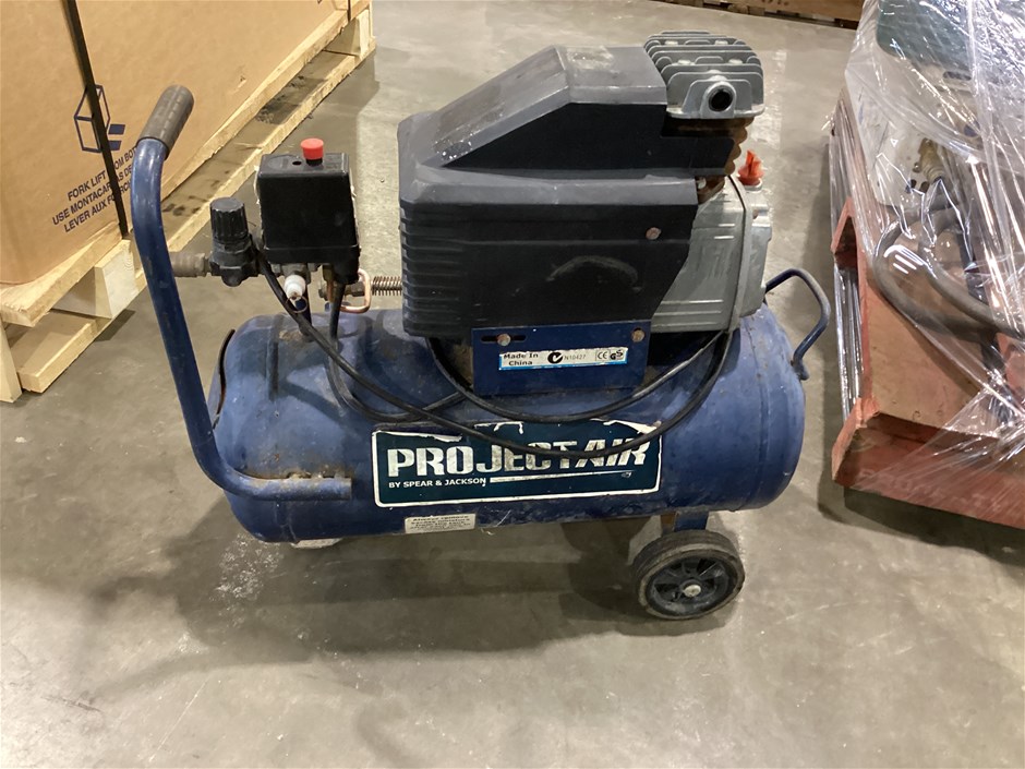 Spear And Jackson Project Air Electric Air Compressor Auction (0018 ...