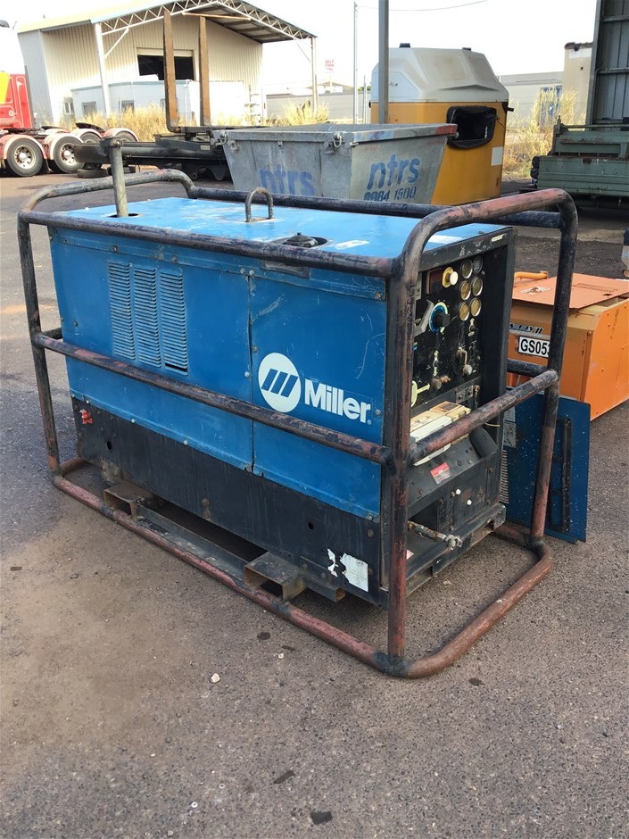 Miller Big Blue Air Pak Generator/ Welder/ Air Compressor Auction (0001 ...