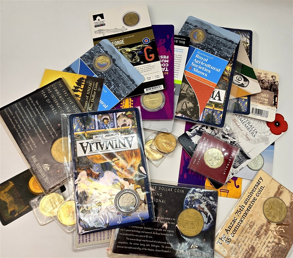 BULK COLLECTION OF RARE AND COLLECTABLE COINS AND TOKENS Auction (0018 ...