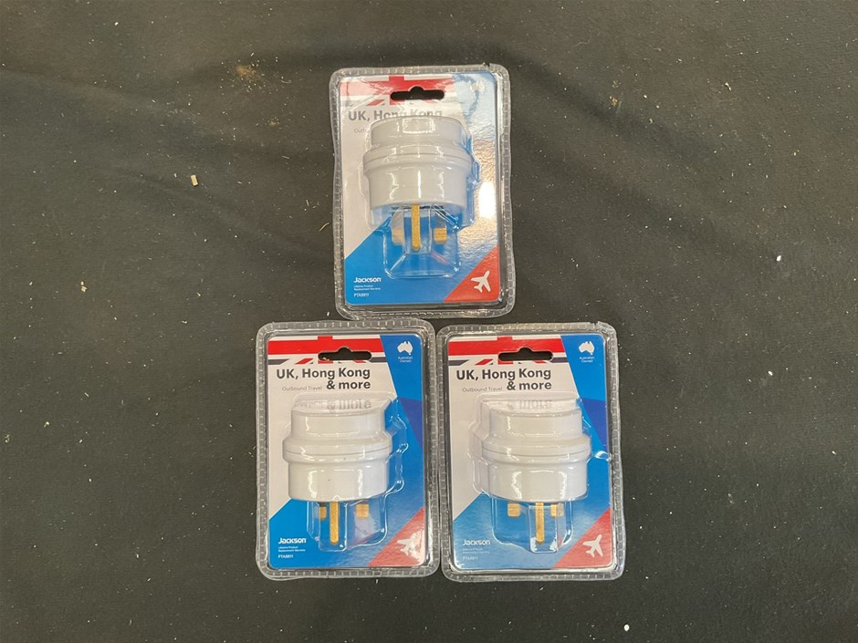 Jackson Outbound Travel Adapters Auction (0049-9051937) | Grays Australia