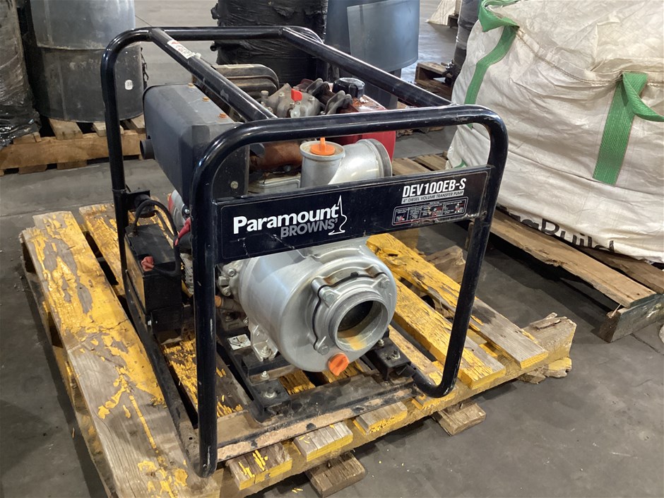 Paramount Browns 4 Inch Water Pump Auction (0009-8018789) | Grays Australia
