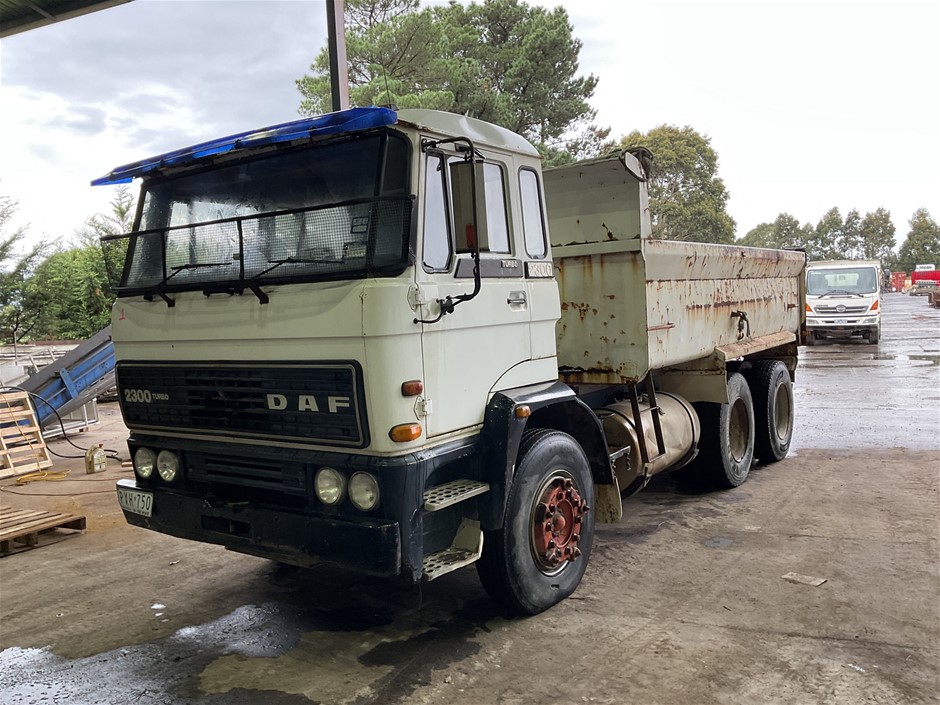 1987 DAF F-T Series 6 x 2 Tipper Truck Auction (0001-3029481) | Grays ...
