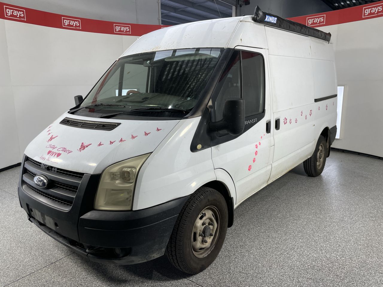 Ford Transit MWB RWD MID ROOF VM Turbo Diesel Manual Van Auction (0001 ...